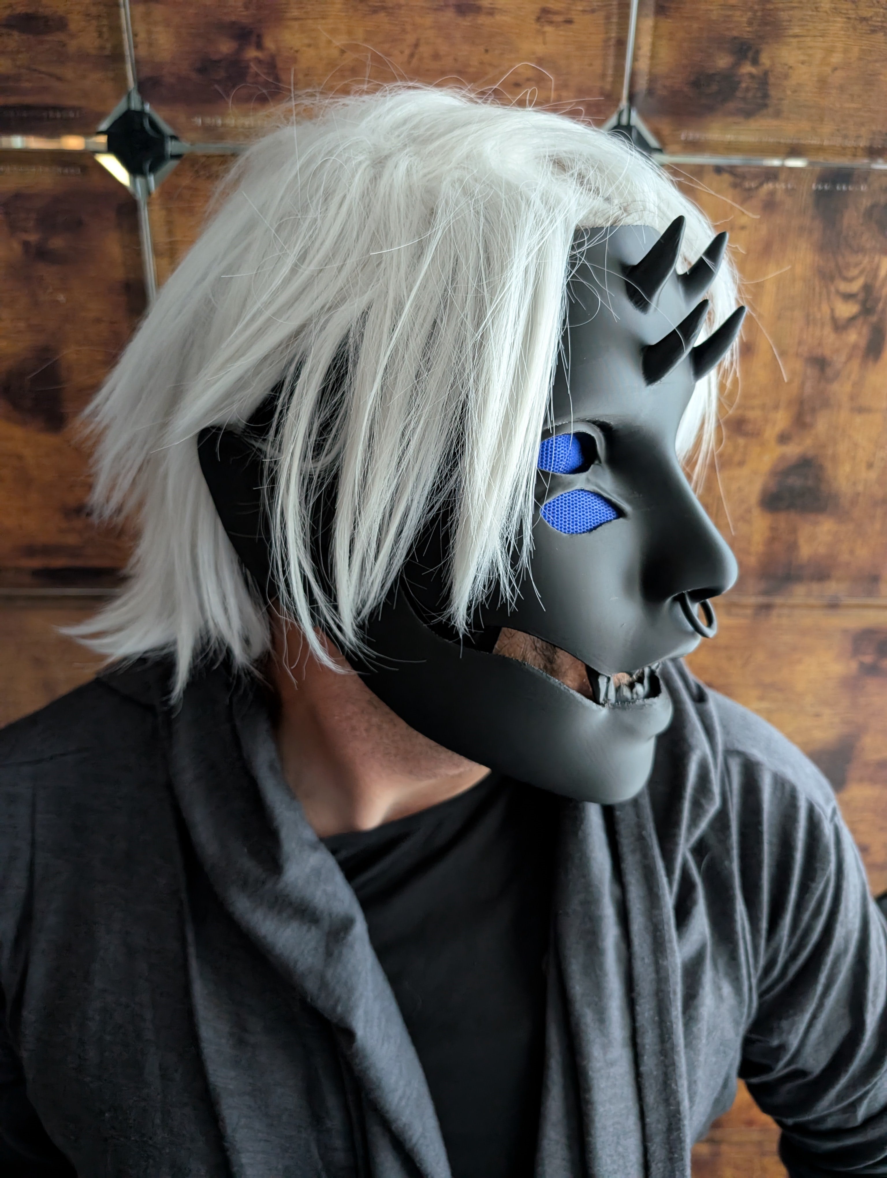 4 Eyed Azazel Sarokichi Style Mask | NoirVibe Studio