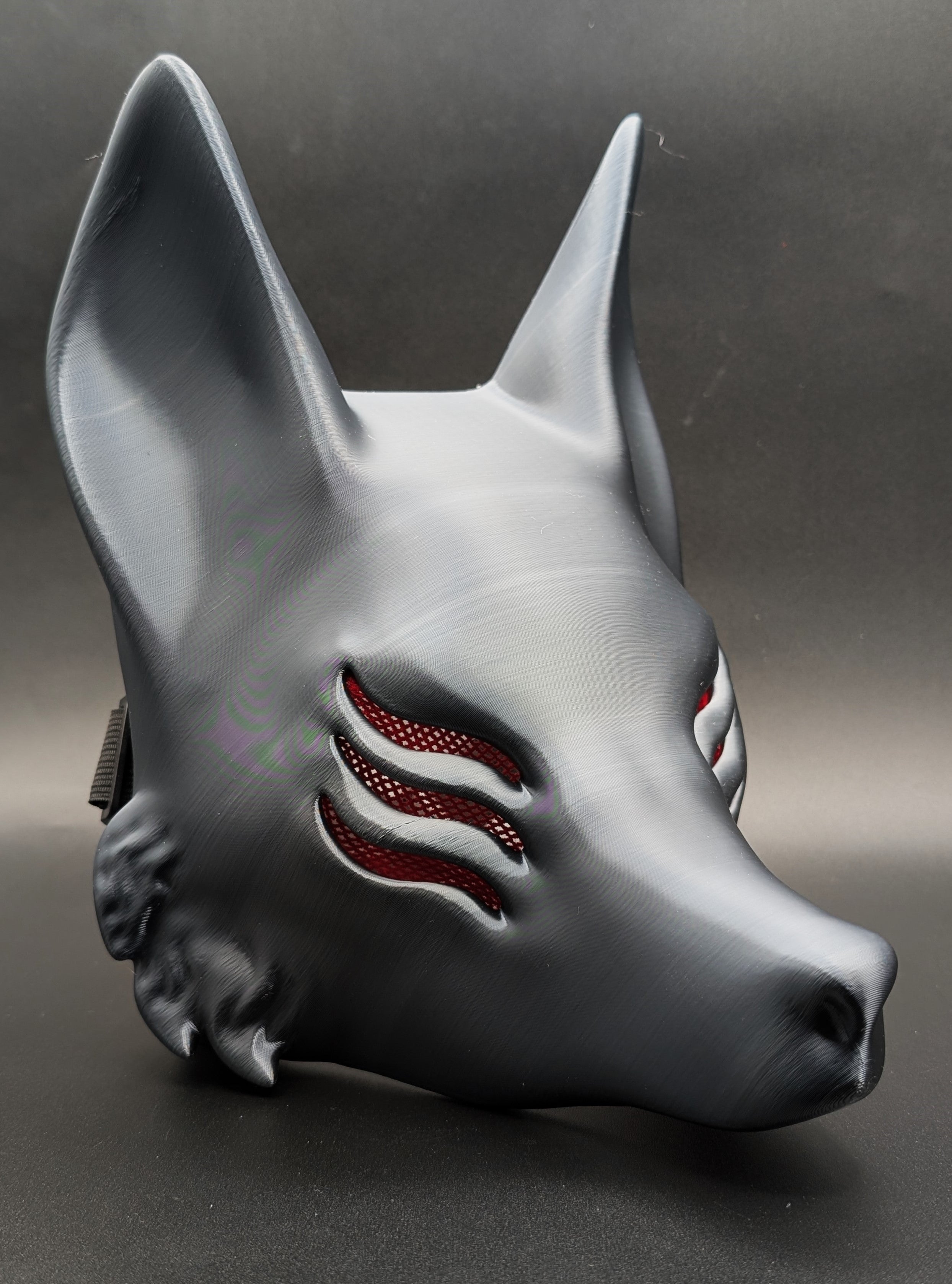 6 Eye Kitsune Mask | NoirVibe Studio