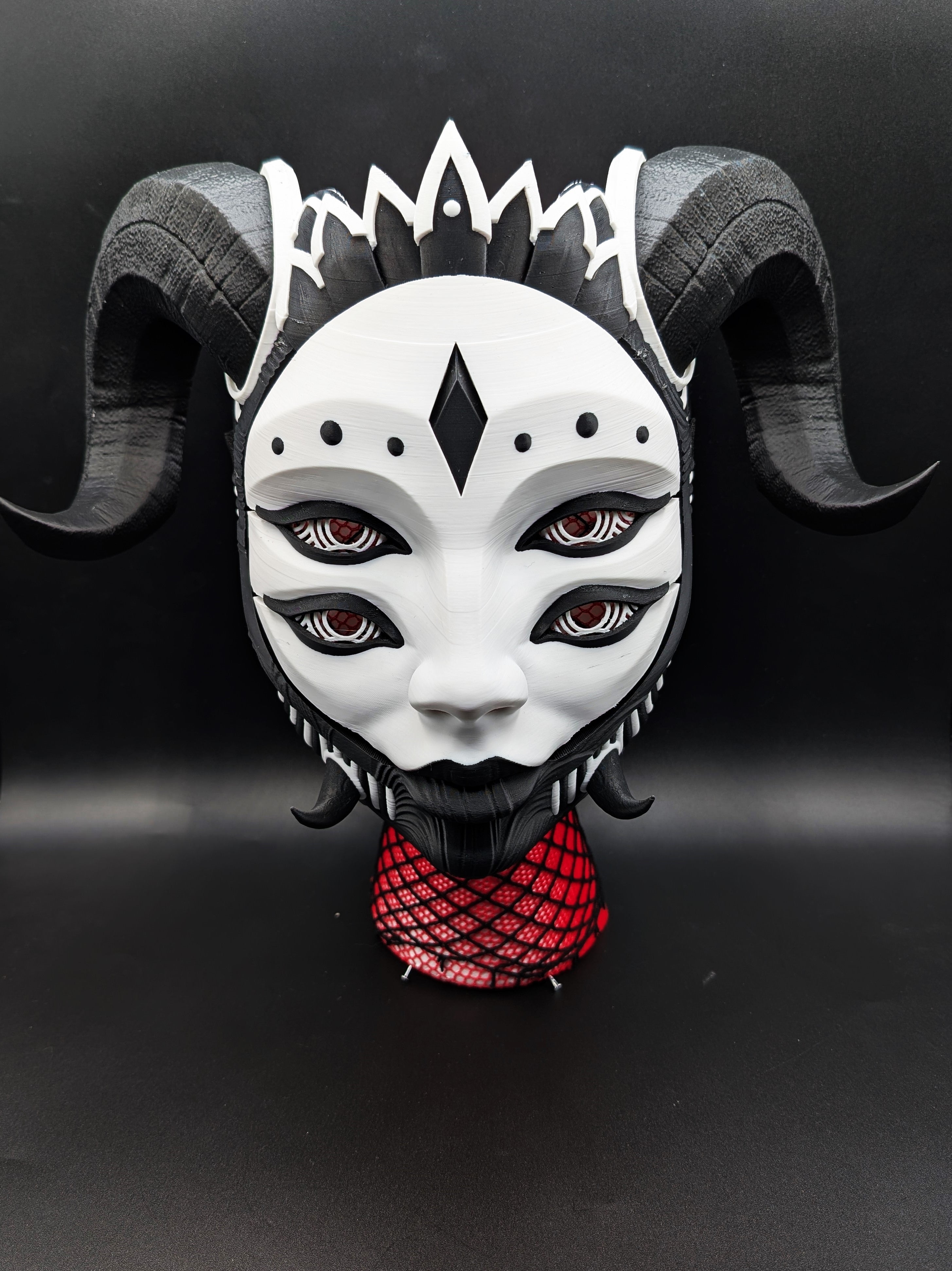 Hellequin Mask | NoirVibe Studio